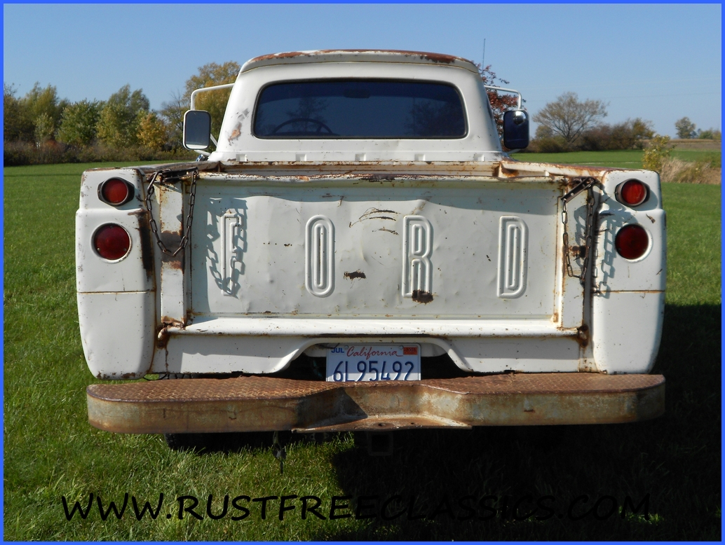 1966 F250 Custom Cab original survivor 352 4 speed